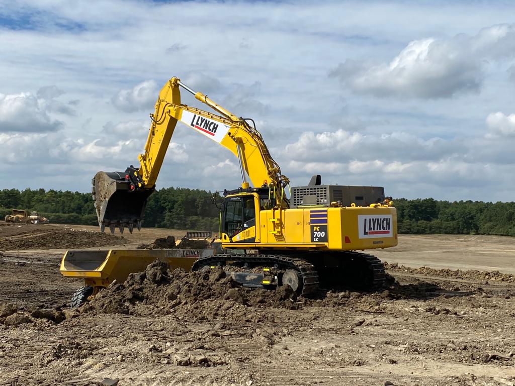 New 70T Excavator For Lynch Plant Hire