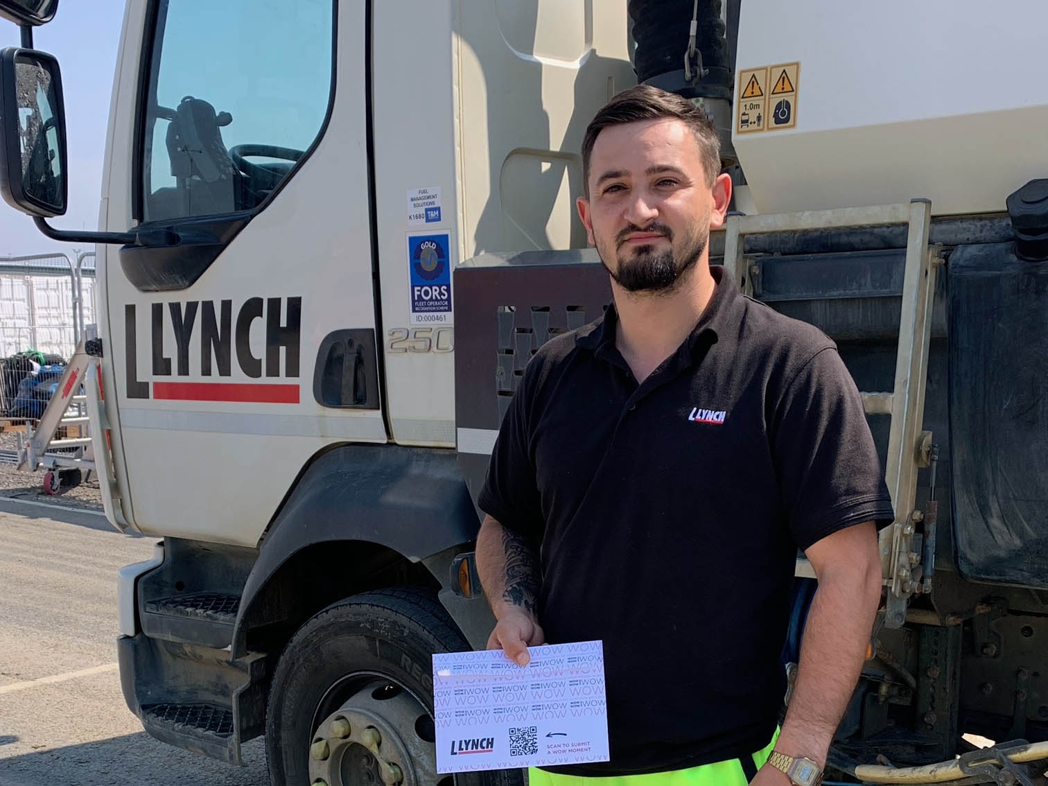 L Lynch | Outstanding Bravery Award for Super Sweeper Driver