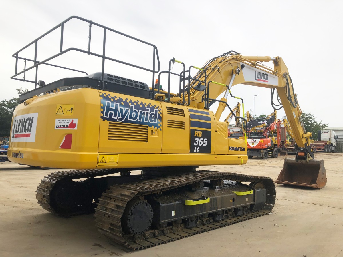 Our Hybrid fleet continues to grow as we supply a 40T machine to SCS JV