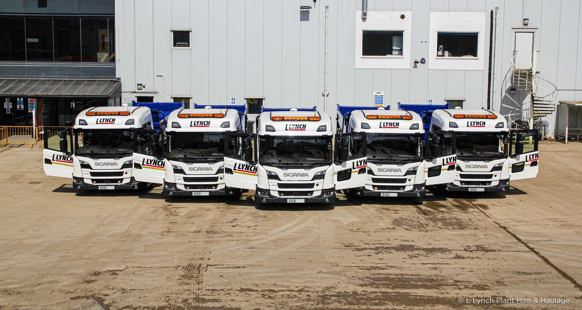 Scania Low Entry Urban Tippers added to the Fleet
