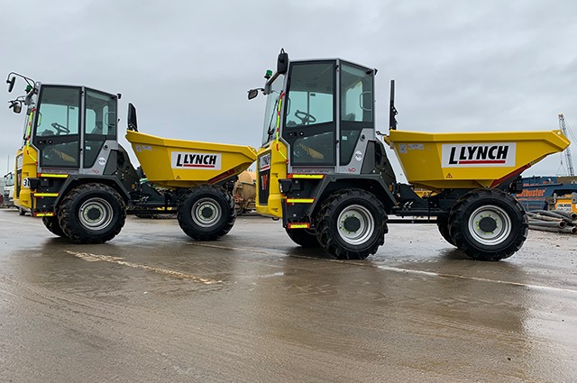 Lynch delivers first Dual View Dumpers to HS2 and A14 projects | Lynch ...
