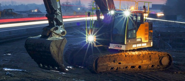 M23 Smart Motorway Project | Lynch Plant Hire