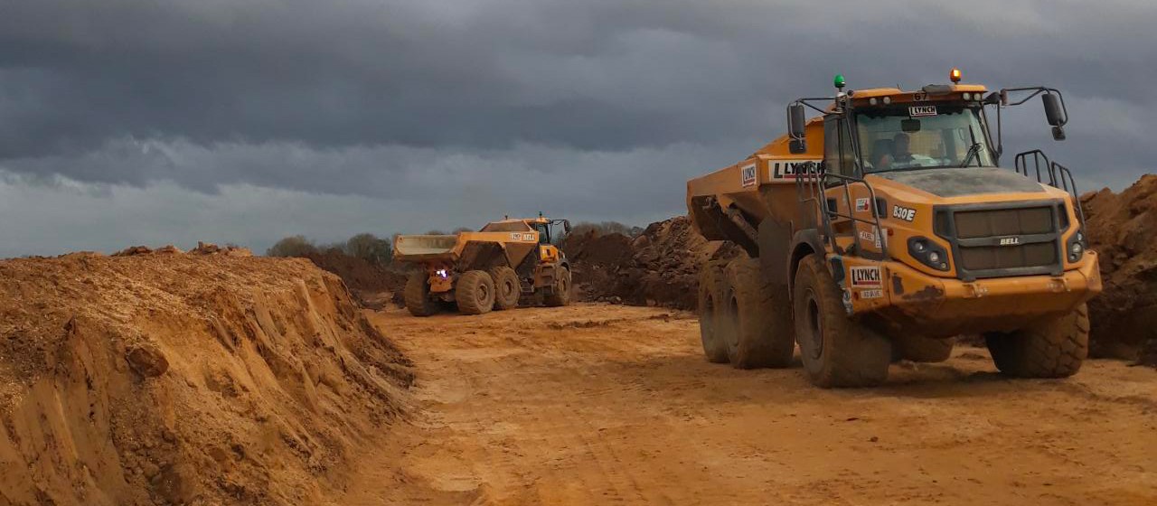 John Sisk Project | Lynch Plant Hire