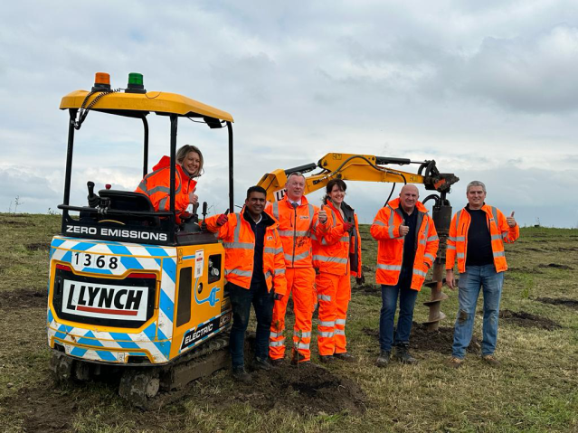 Lynch Plants Trees on Environmental Action Days!