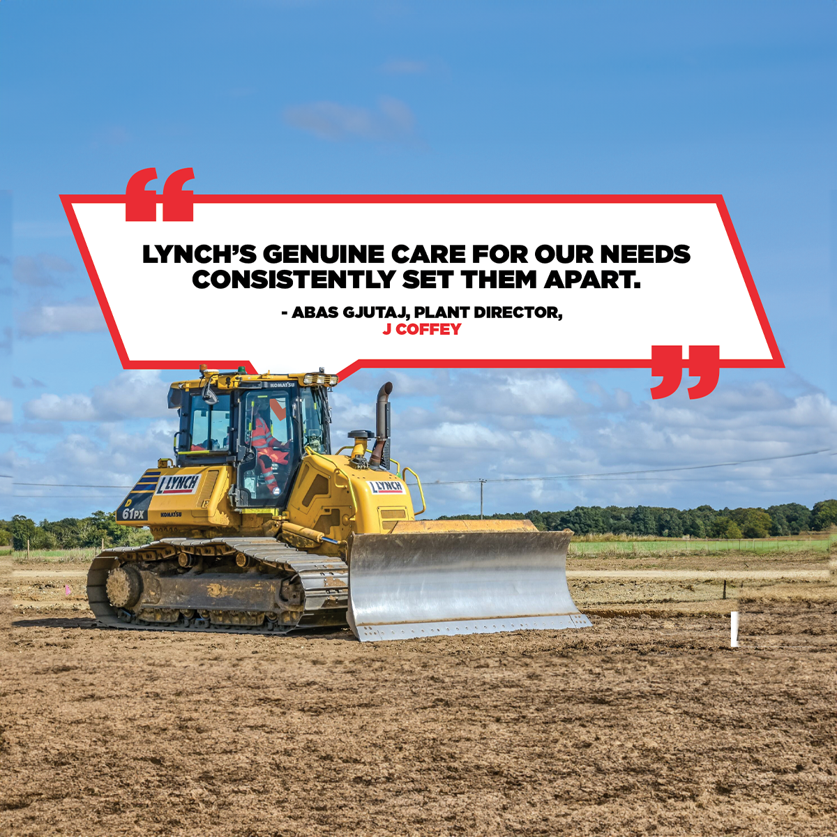 L Lynch Plant Hire & Haulage | UK Plant Hire